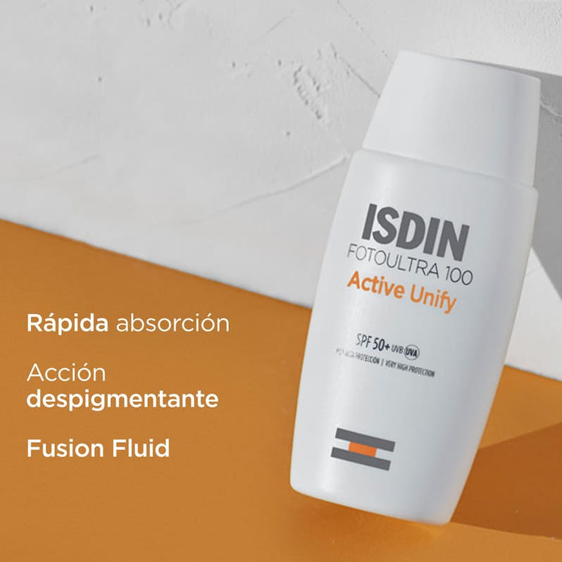 ISDIN Active Unify Sin Color Spf 50+ - Farmacias Arrocha