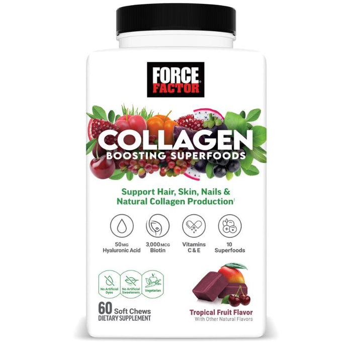Force Factor Collagen Boosting Superfoods Tropical Fruit Dietary ...