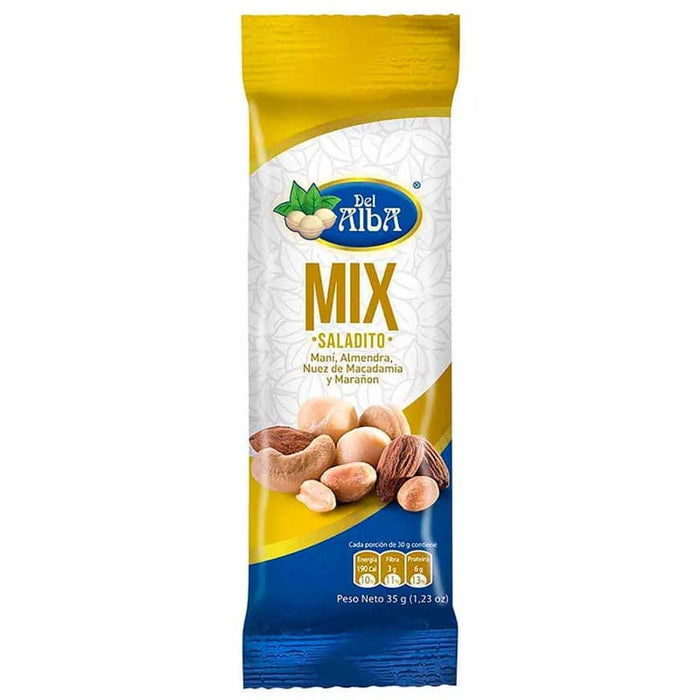 Del Alba Salted Mix 35G - Farmacias Arrocha