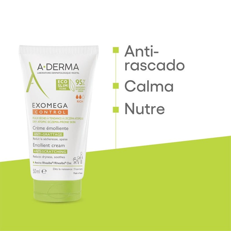 A-Derma Exomega Control Crema Emoliente 200Ml — Farmacias Arrocha