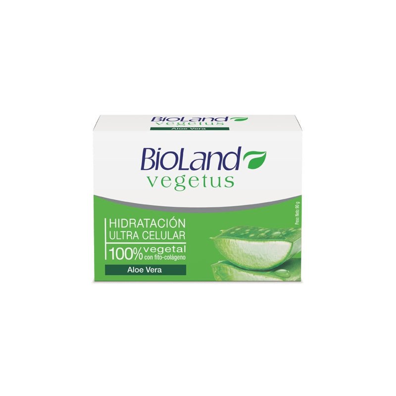 Bioland Jabón En Barra Aloe Vera 90 g — Farmacias Arrocha