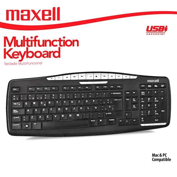 Maxell Kb 100 Multifunction Office Keyboard - Farmacias Arrocha